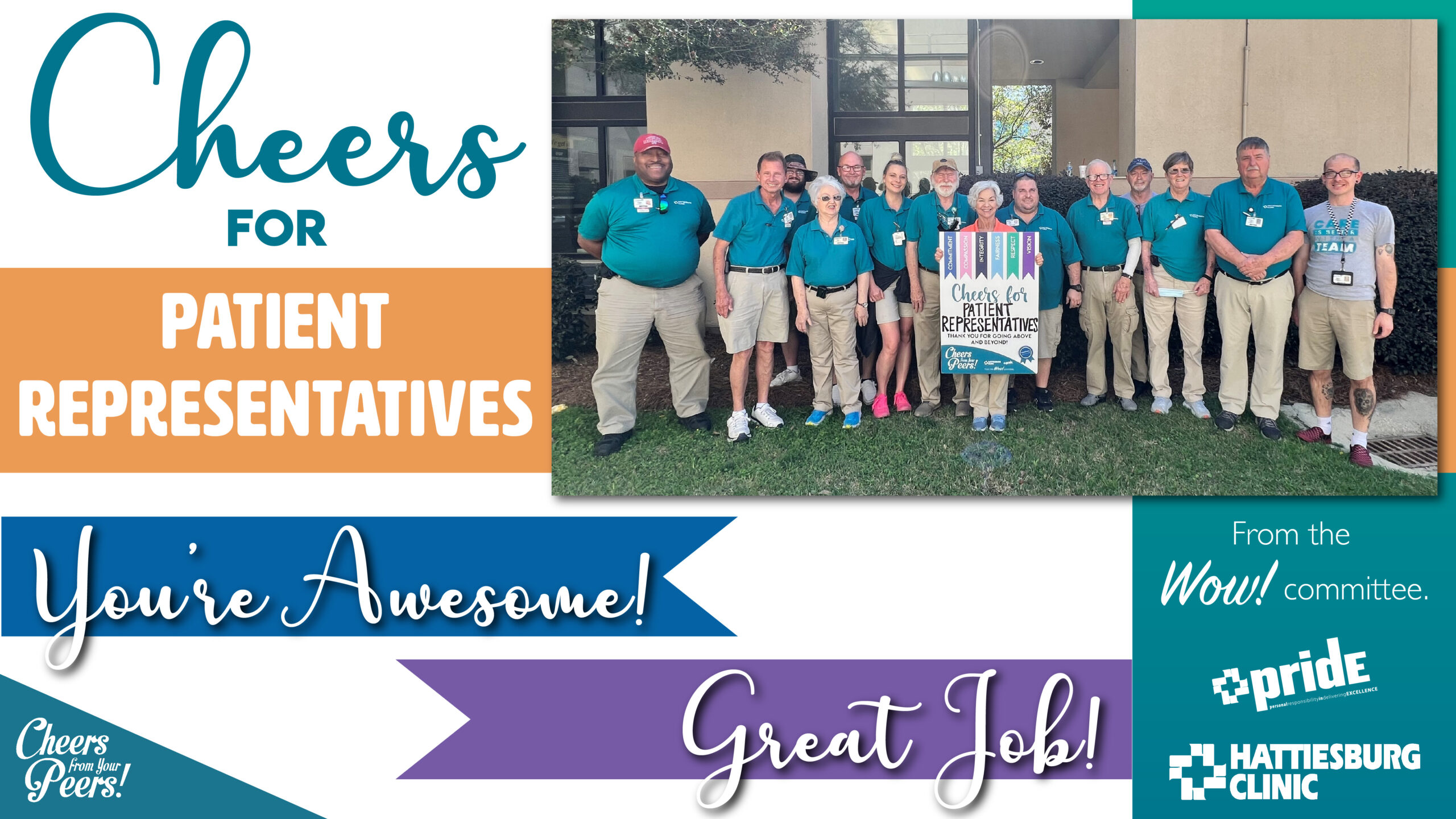 Cheers from Your Peers - Hattiesburg Clinic